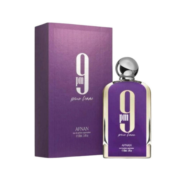 Afnan 9 PM Pour Femme EDP 100 ML (M) – Elite Perfumes