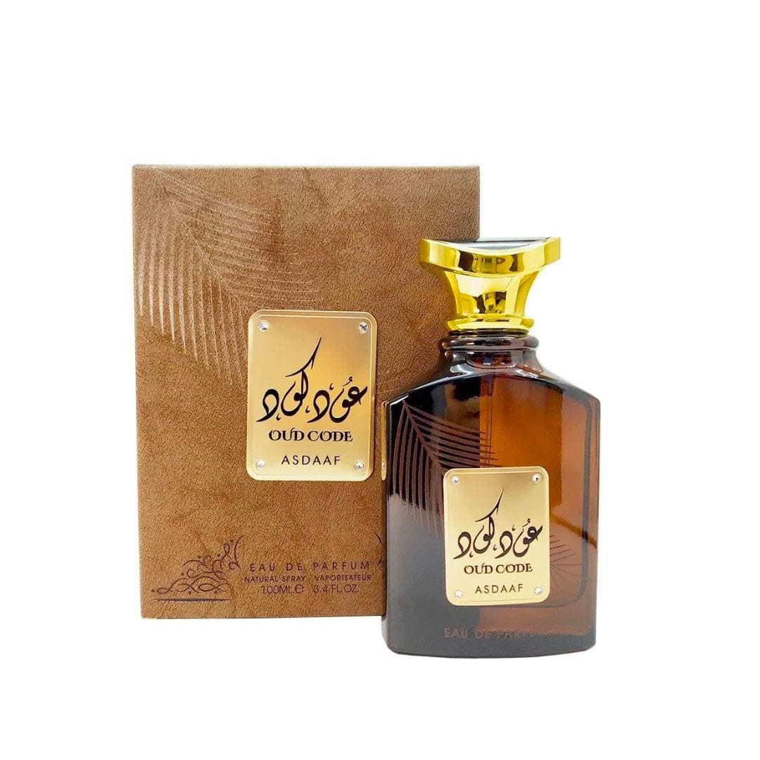Asdaaf Oud Code Men EDP 100 ML (H) – Elite Perfumes
