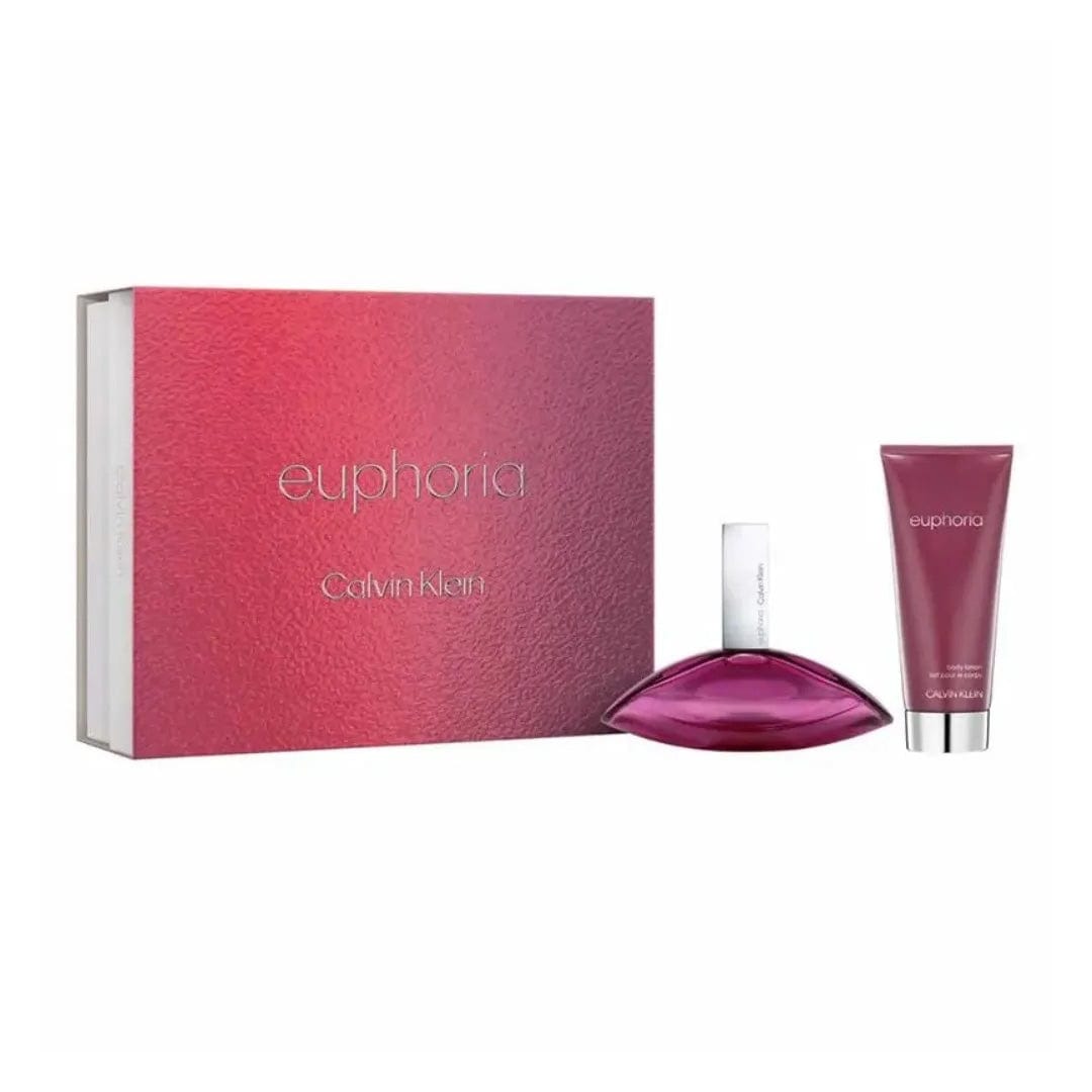 Calvin Klein Euphoria Set EDP 100 ml + crema 100 ml (M) – Elite Perfumes