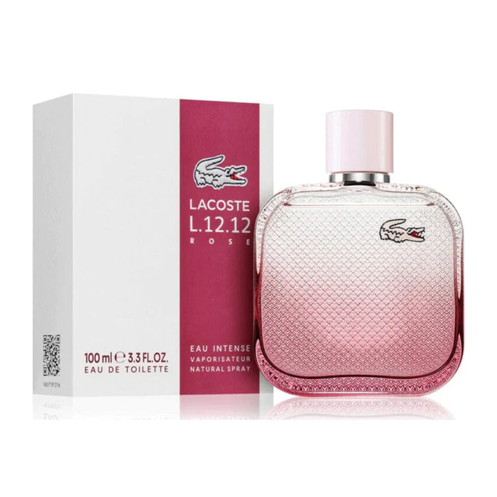 Lacoste L.12.12 Rose Eau Intense EDT 100 ML (M) — Elite Perfumes