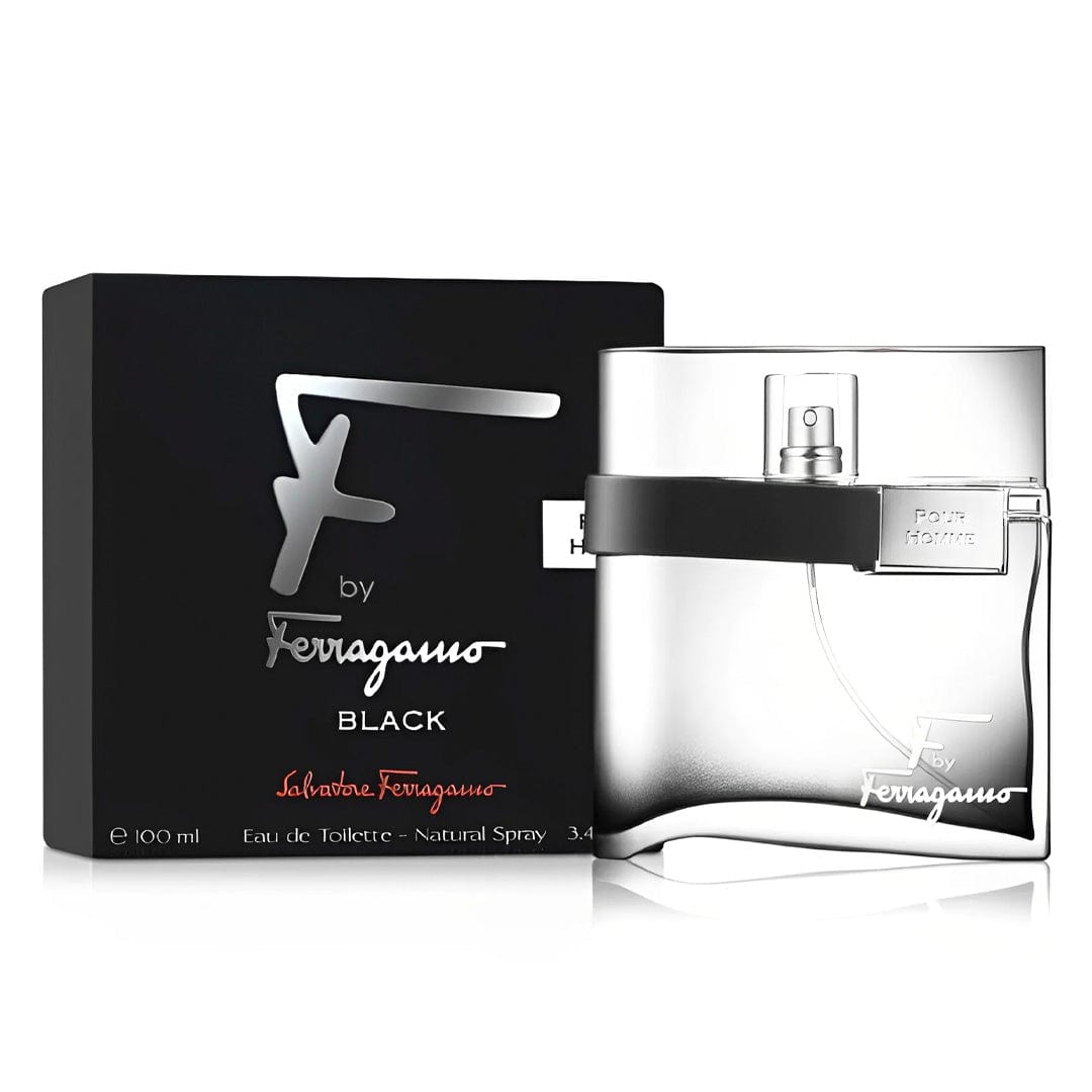 Salvatore Ferragamo F By Ferragamo Black EDT 100 ML (H) – Elite Perfumes