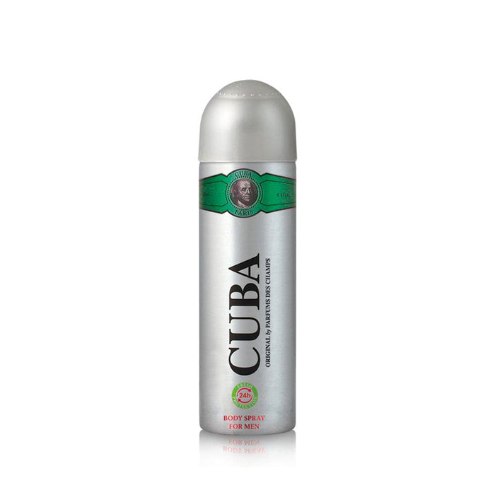 Cuba Green Body Spray For Men 200 ML (H) — Elite Perfumes
