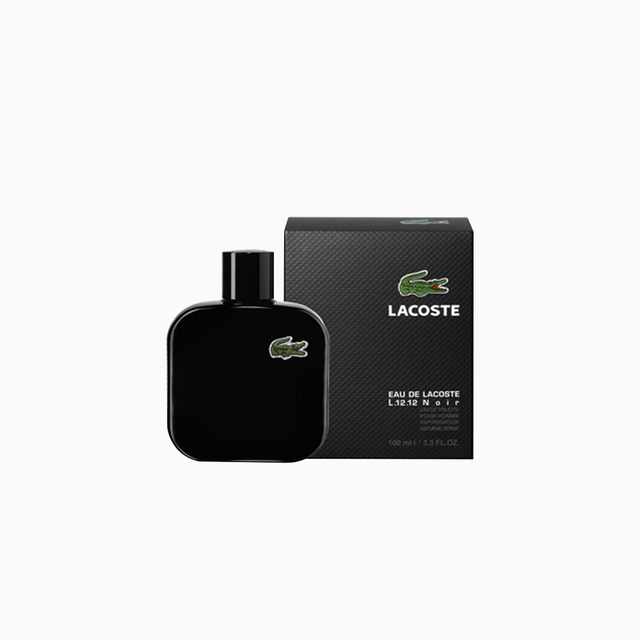 Lacoste Negro L.12.12 Noir EDT 100 ML (H) – Elite Perfumes