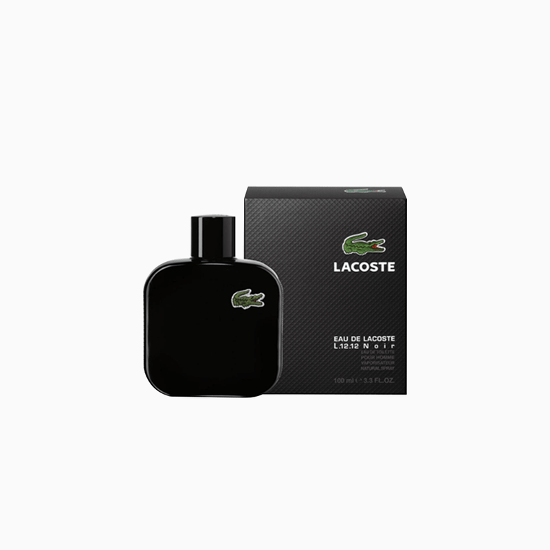 Lacoste Negro L.12.12 Noir EDT 100 ML (H) – Elite Perfumes