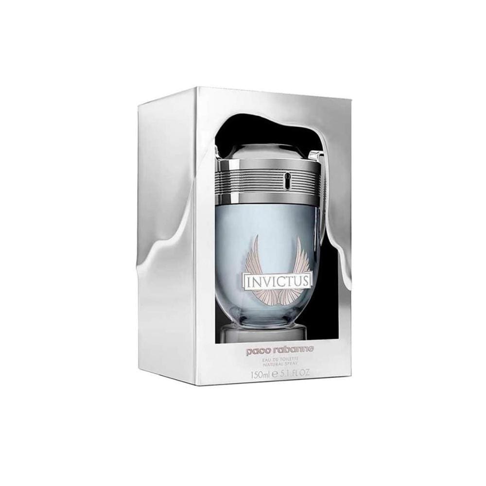 Paco Rabanne Invictus 150 ML CAJA PLATEADA (H) — Elite Perfumes
