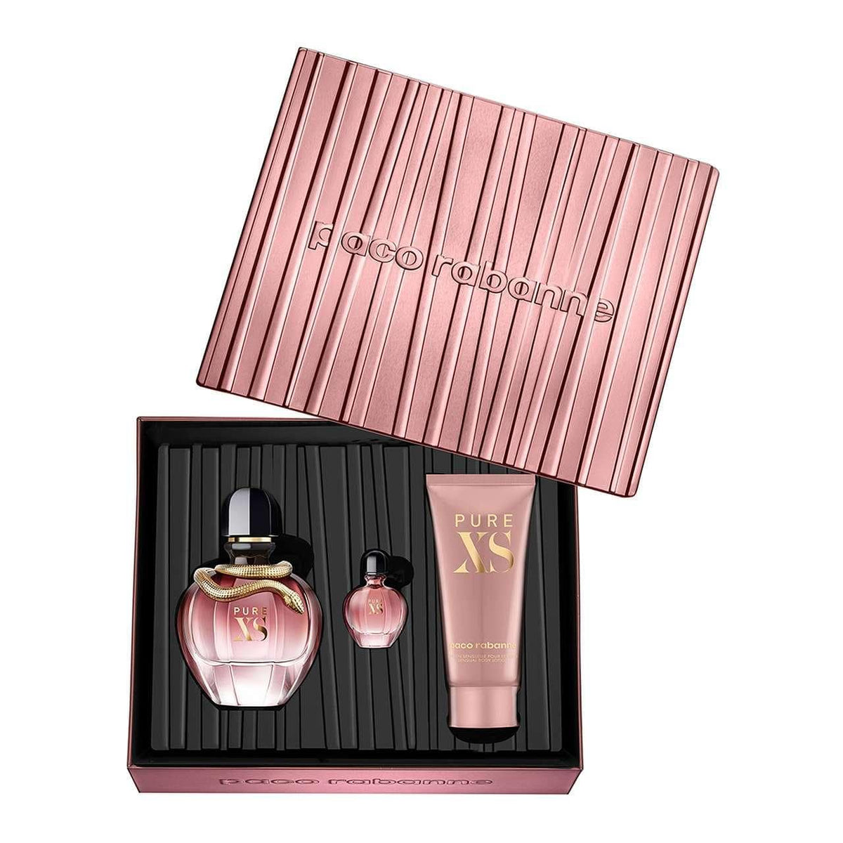 Paco Rabanne Pure XS Pour Elle Set EDP 80 ML + EDP 6 ML + Crema 100 ML ...