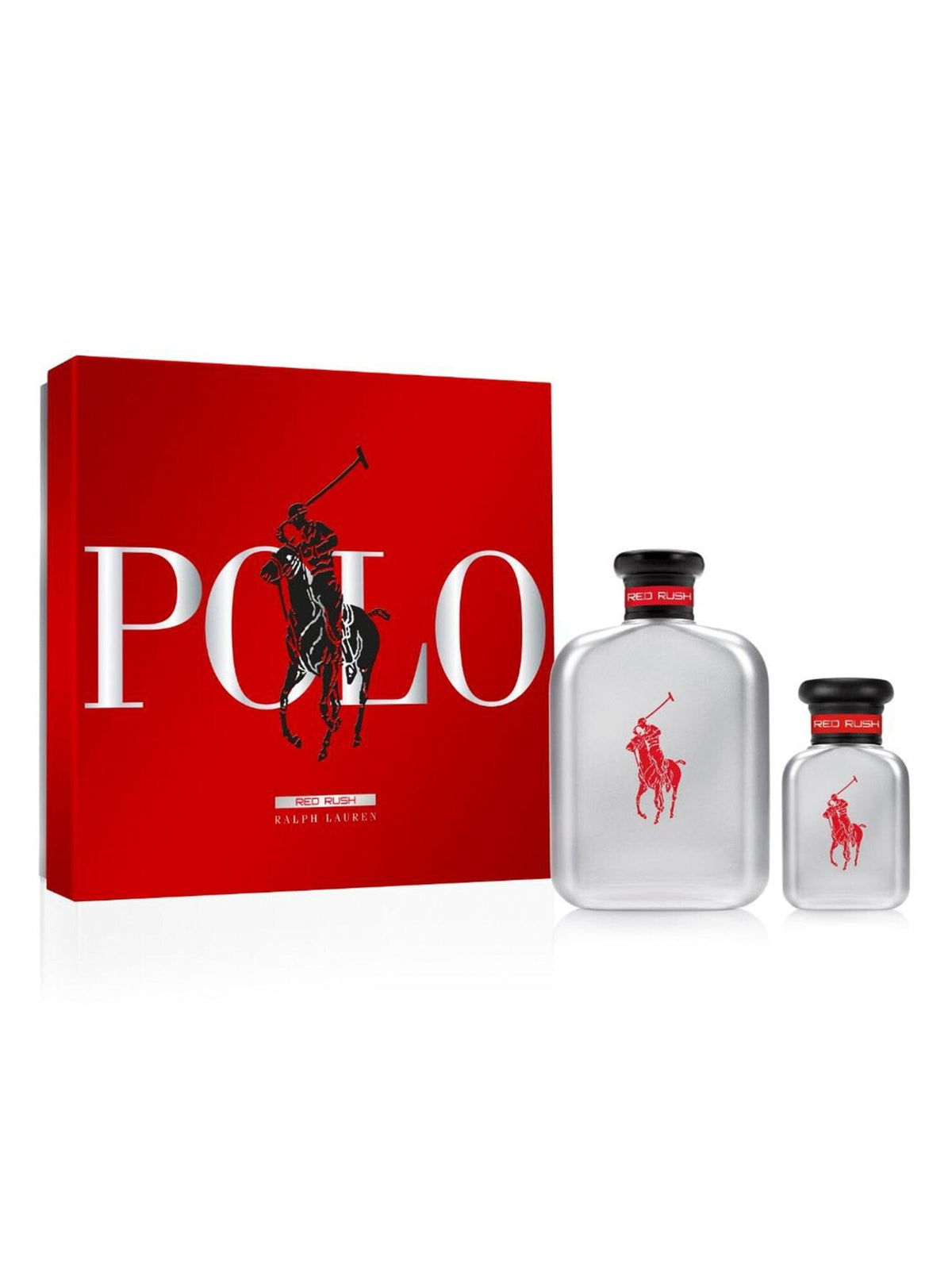 Ralph Lauren Polo Red Rush Set EDT 125 ML + 40 ML (H) — Elite Perfumes